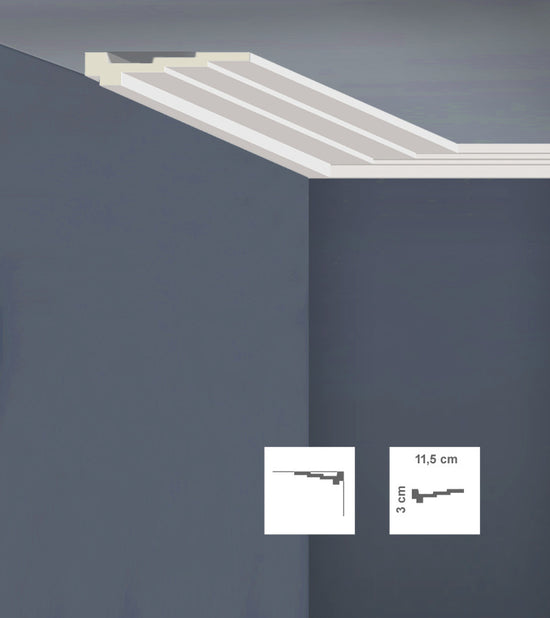 C3116L-Stepped Coving – Coving Direct Ireland
